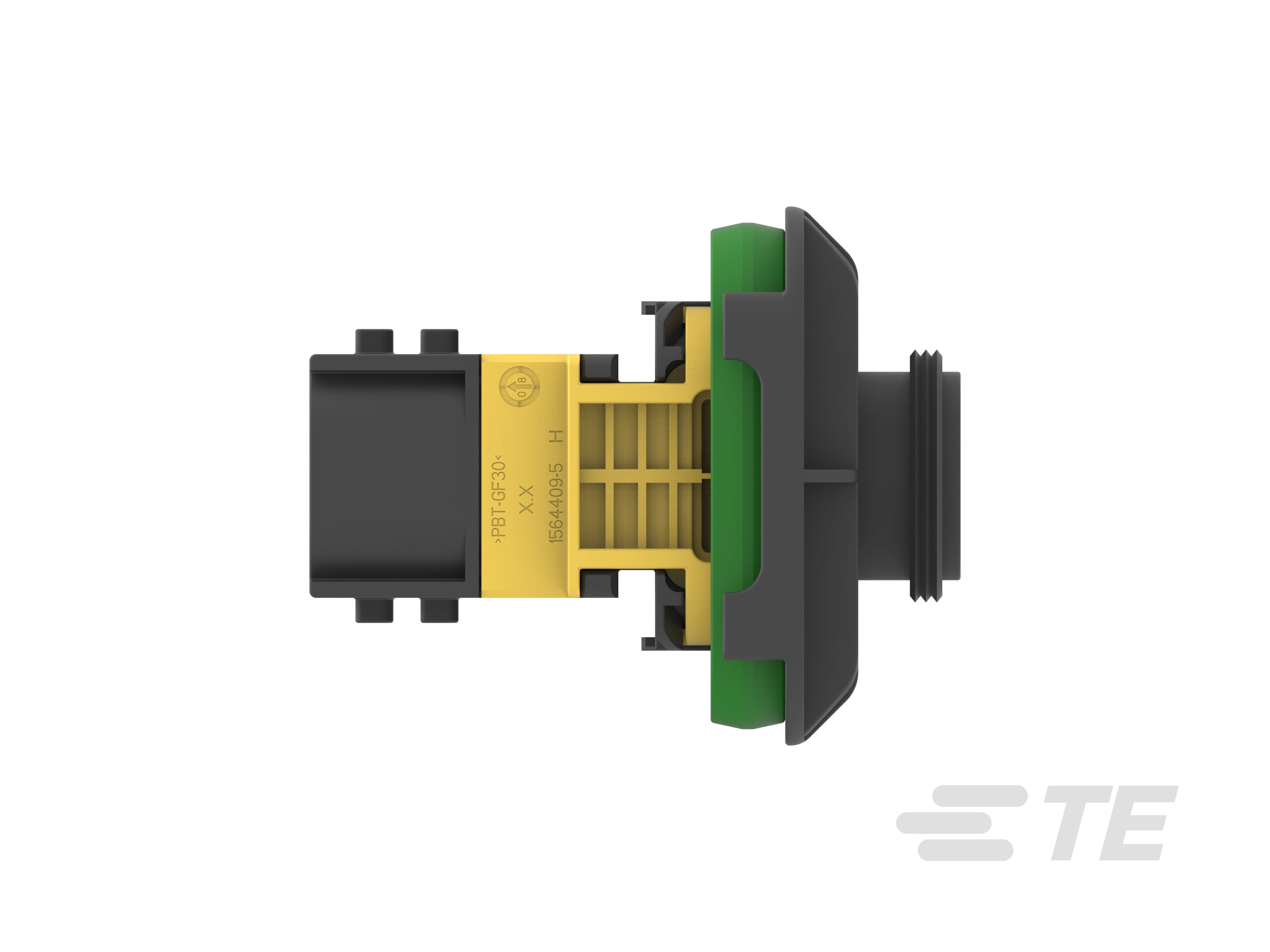 1-1564407-1 : AMP 重载密封系列连接器塑壳 | TE Connectivity