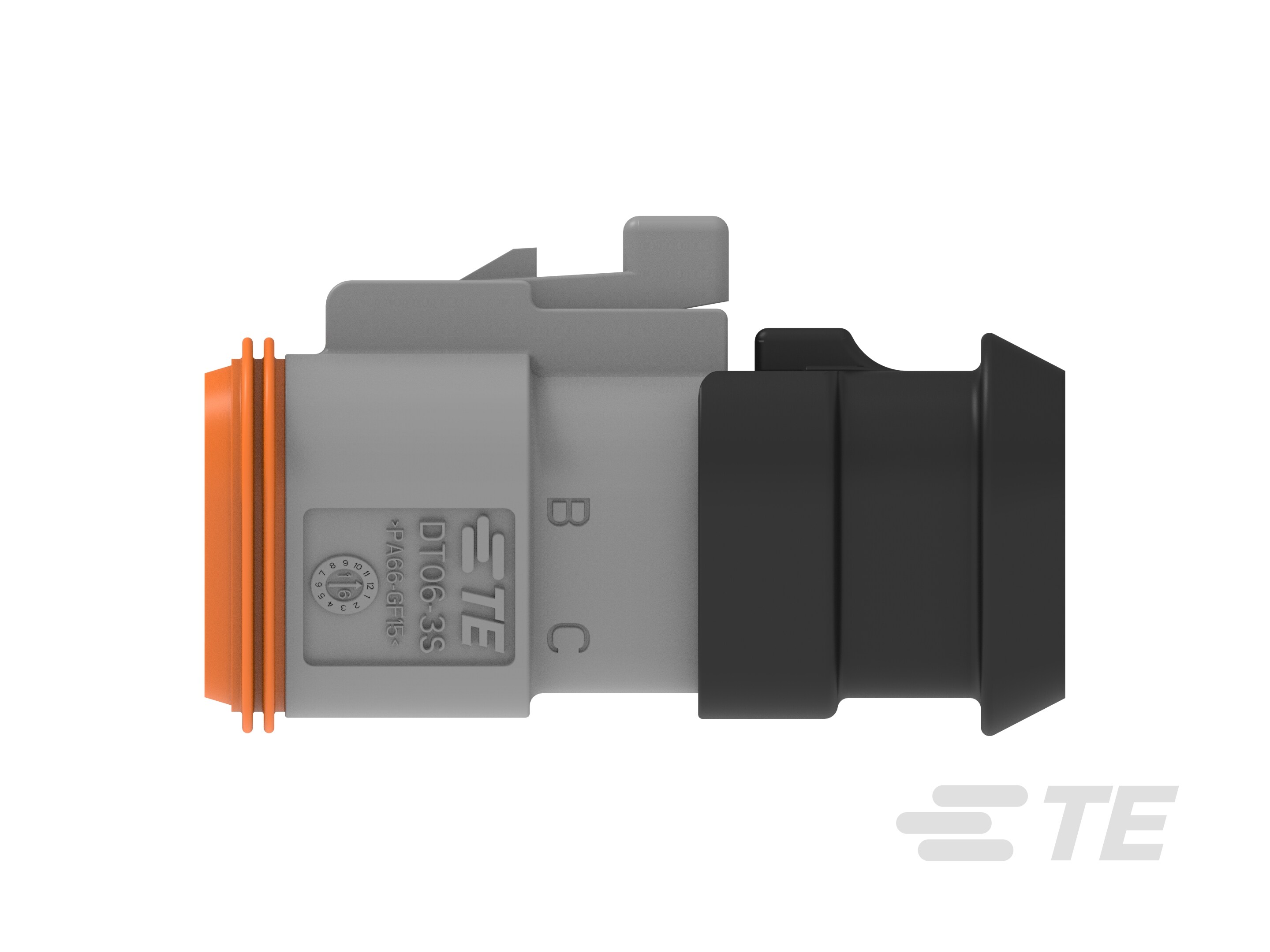 DT06-3S-CE04 : DEUTSCH 汽车连接器护套 | TE Connectivity