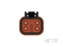 DT06-4S-P012 : DEUTSCH 汽车连接器护套 | TE Connectivity