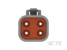 DTP06-4S-C015 : DEUTSCH 汽车连接器护套 | TE Connectivity