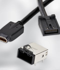 0.50 高速 (HSL) 连接器 | 高速数据传输 | 汽车 | TE Connectivity