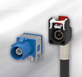 FAKRA 射频连接器和同轴连接器系统 | TE Connectivity