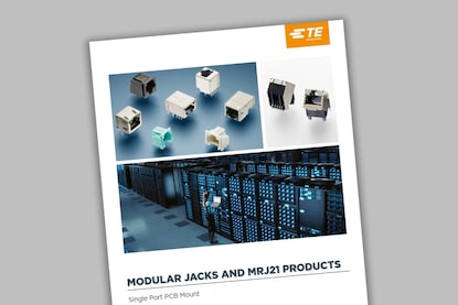 用于以太网连接的 RJ45 连接器 | TE Connectivity