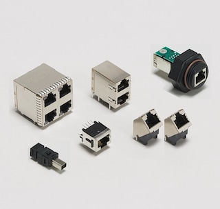 用于以太网连接的 RJ45 连接器 | TE Connectivity
