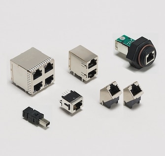 用于以太网连接的 RJ45 连接器 | TE Connectivity