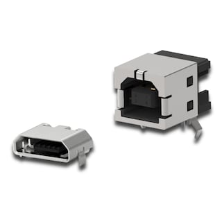 USB Type-B 连接器 | TE Connectivity