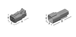 DEUTSCH DT 连接器 - 密封连接器 | TE Connectivity