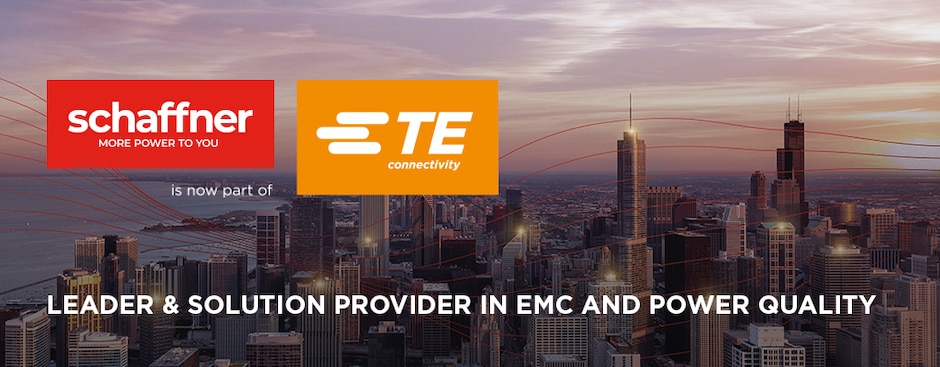 Schaffner 现已加入 TE Connectivity | TE Connectivity